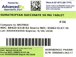 Sumatriptan by Advanced Rx Pharmacy of Tennessee, LLC SUMATRIPTAN tablet
