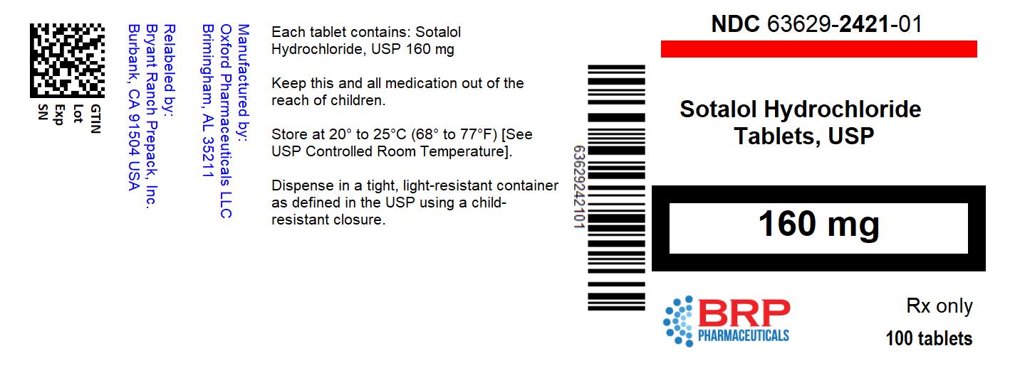 SOTALOL HYDROCHLORIDE tablet