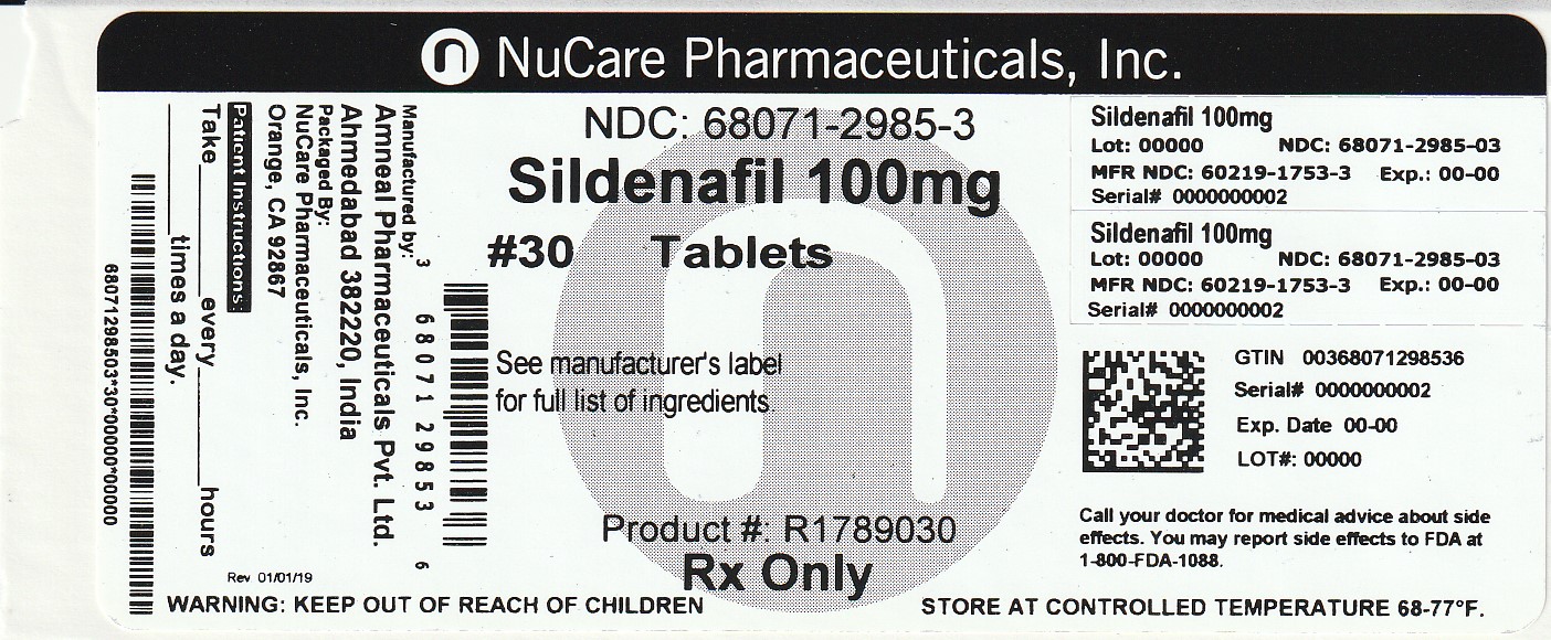 SILDENAFIL tablet, film coated