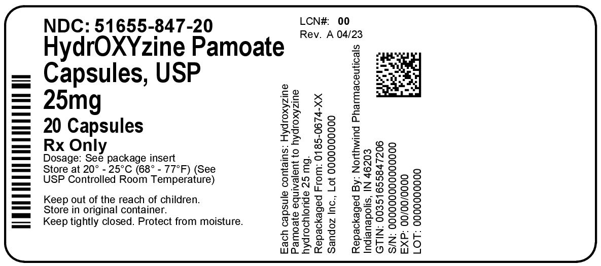 HYDROXYZINE PAMOATE capsule