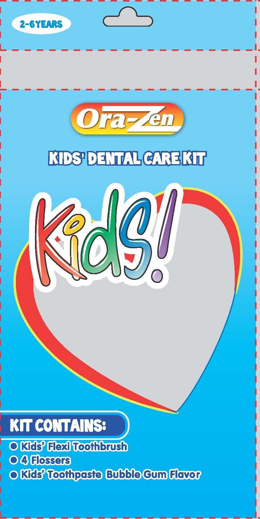 ORAZEN KIDS SMILE KIT- sodium monofluorophosphate paste