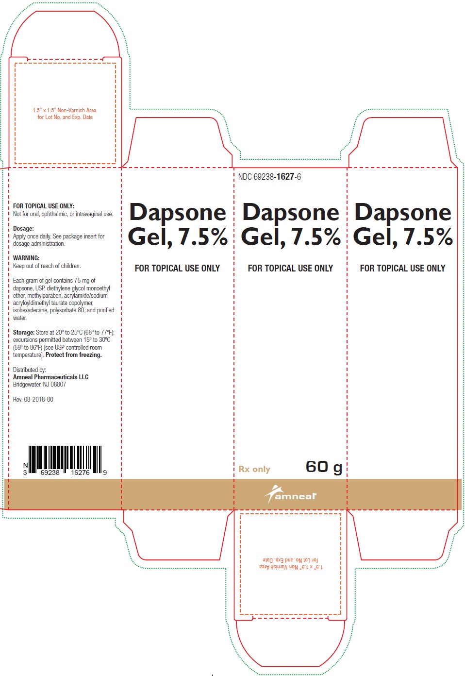 Dapsone by Amneal Pharmaceuticals NY LLC / Amneal Pharmaceuticals, LLC ...