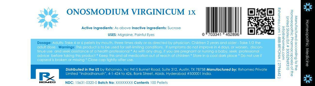 ONOSMODIUM VIRGINIANUM pellet