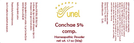 Conchae 5 comp. by Uriel Pharmacy Inc. CONCHAE 5 COMP. powder