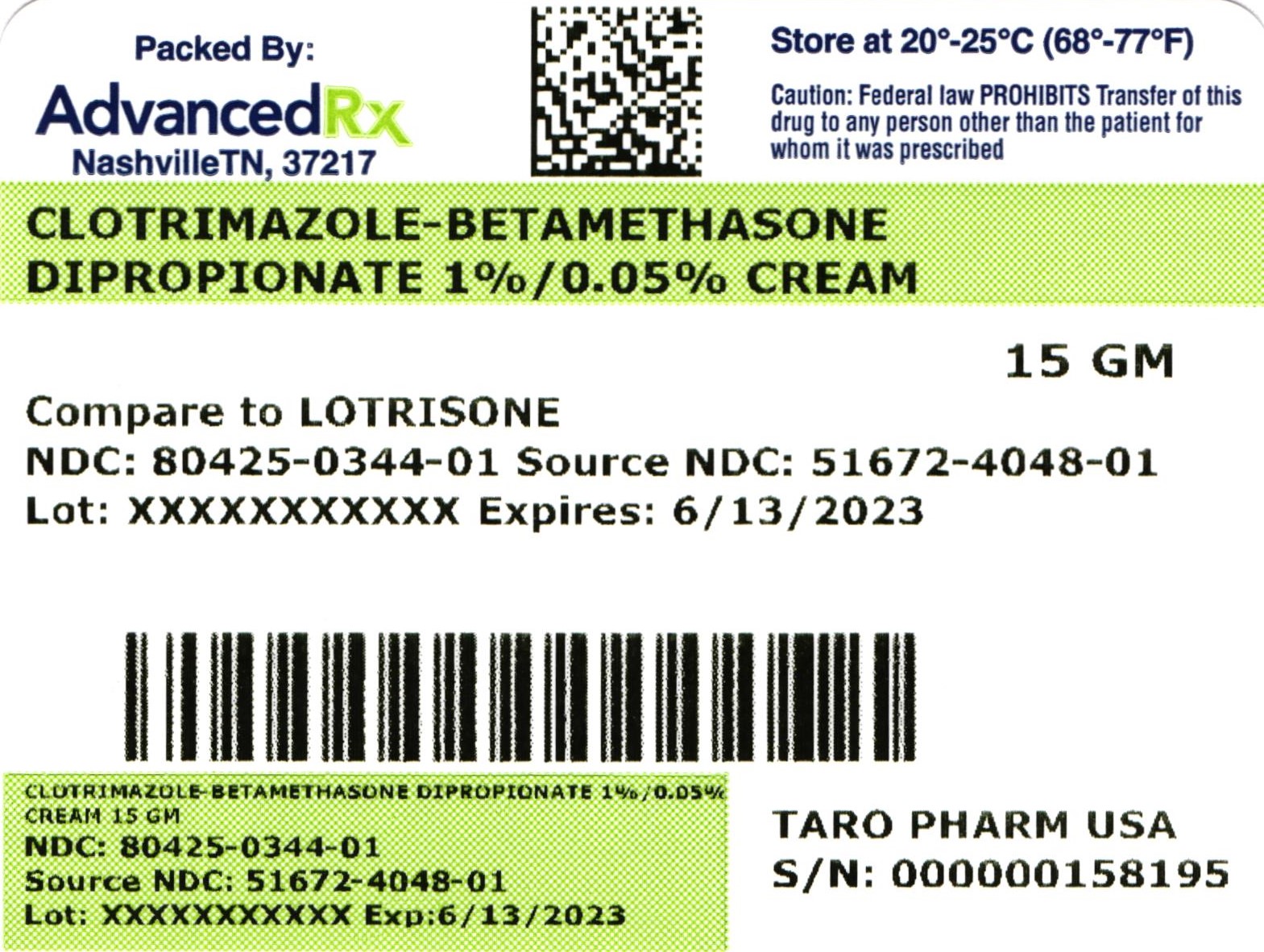 CLOTRIMAZOLE AND BETAMETHASONE DIPROPIONATE cream