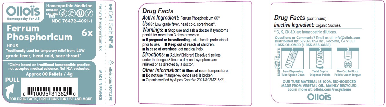 FERRUM PHOSPHORICUM 6X- ferrum phosphoricum pellet